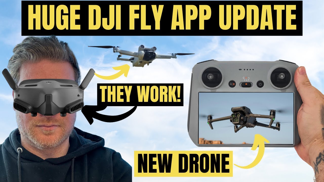 The BEST DJI Fly App update for Mini 3 Pro Owners? 1.10.0 Flight Test ...