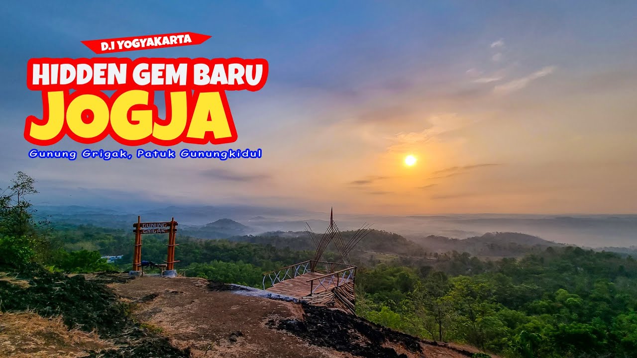 Hidden Gem Baru di Jogja, Gunung Grigak, Patuk, Gunungkidul - YouTube