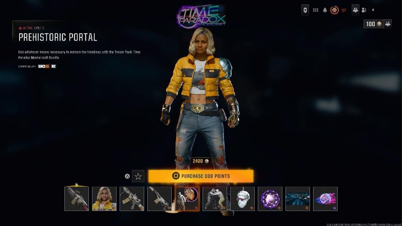 Prehistoric Portal - Emote in Warzone & BO6 - YouTube
