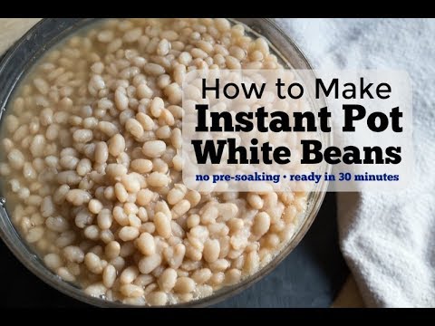 HOW TO make INSTANT POT White Beans