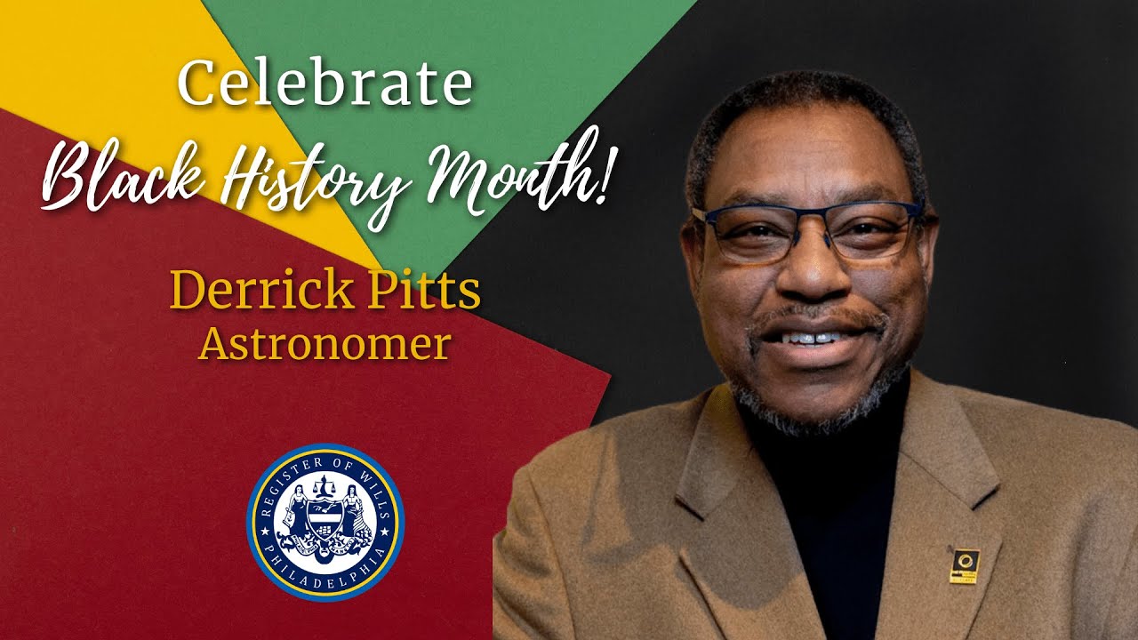 Black History Month: Derrick Pitts - YouTube