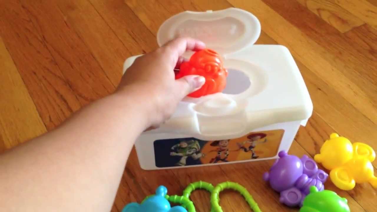 DIY- WIPE DISPENSER TOY - YouTube