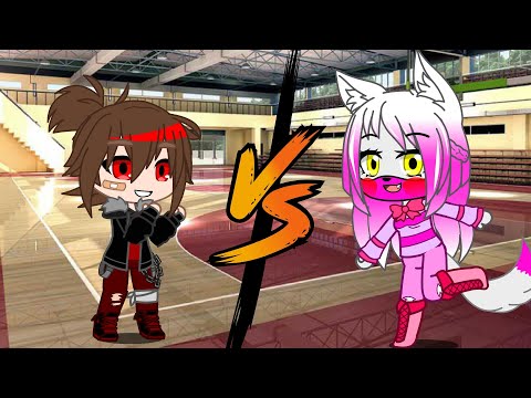 Candy Queen vs Mangle (Gacha Wrestling)