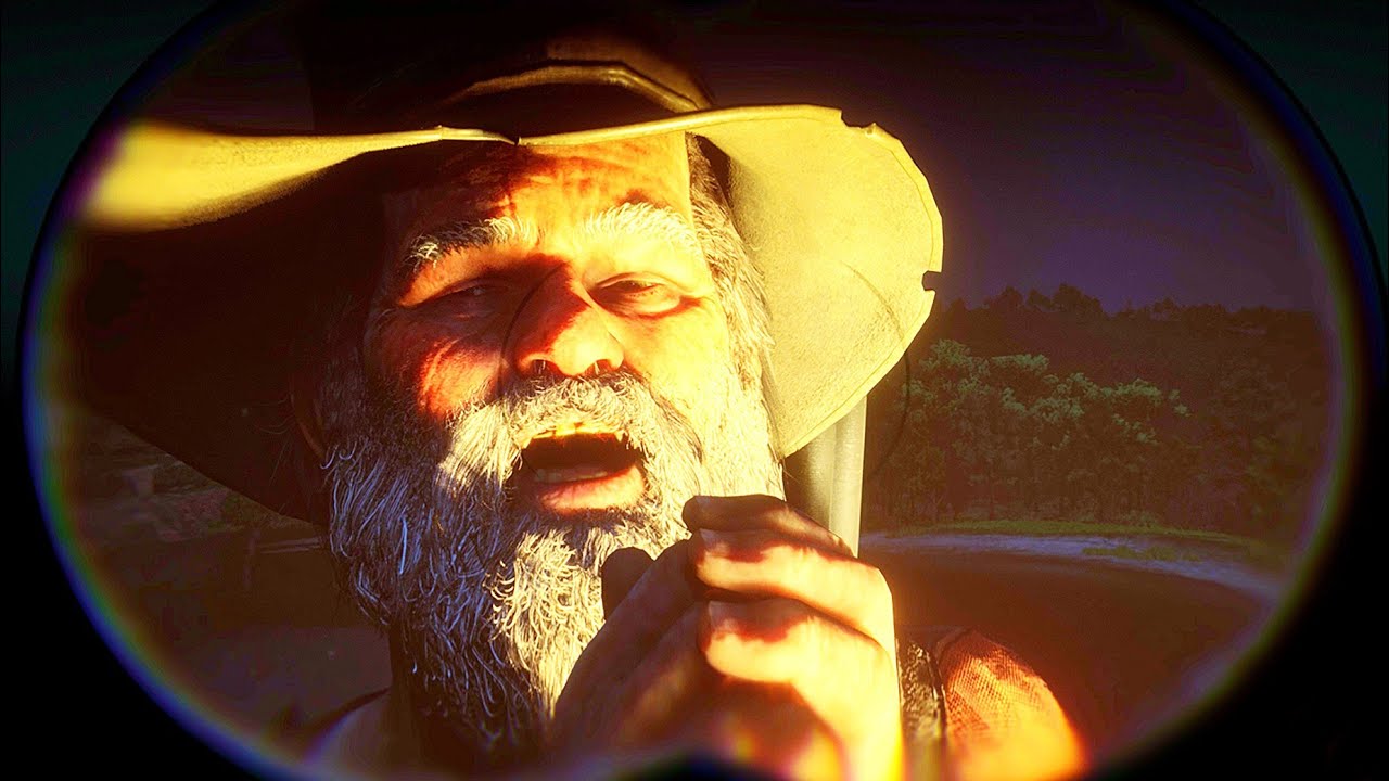 Uncle's original voice actor singing (Easter Egg) - RDR2 - YouTube