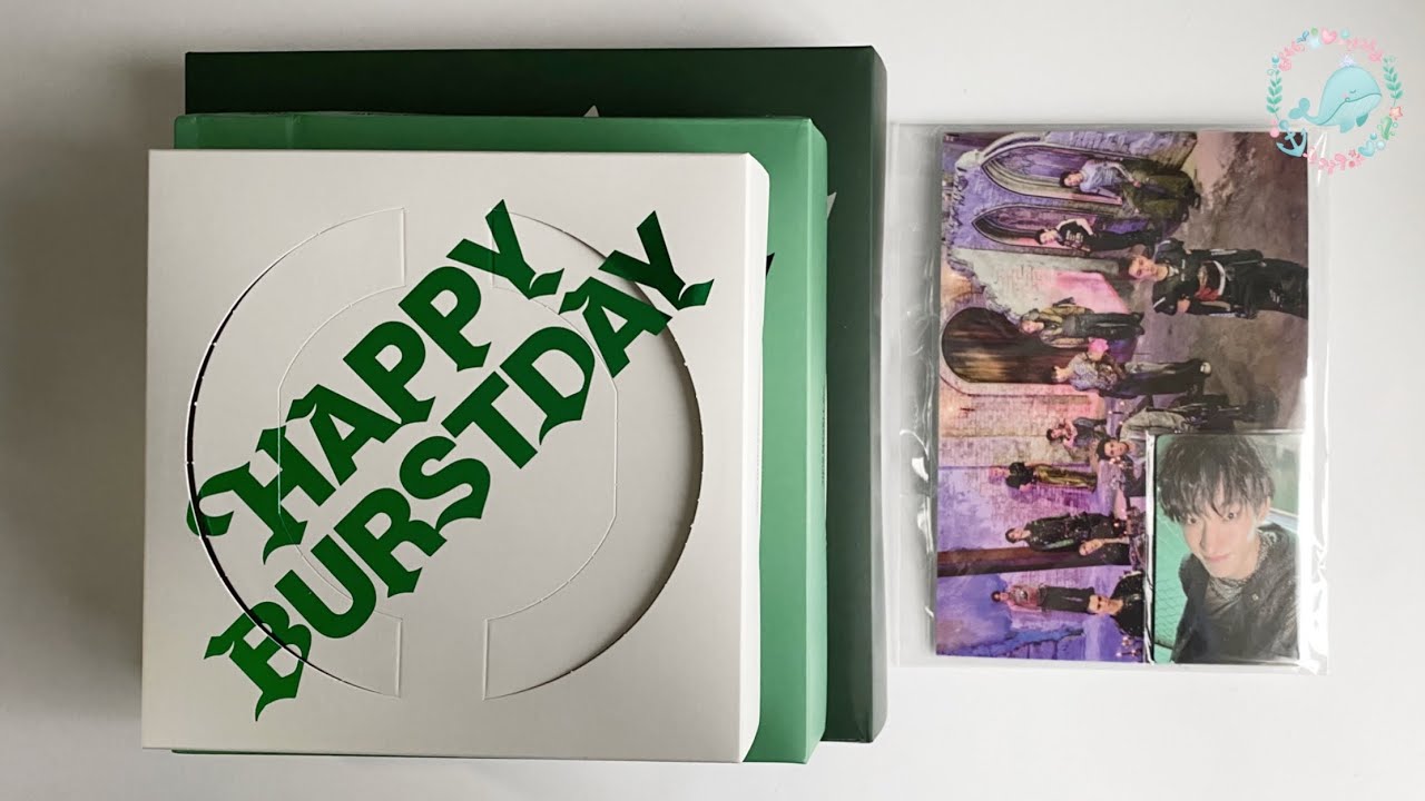 unboxing seventeen 5th Album - HAPPY BURSTDAY new escape, new myself ...