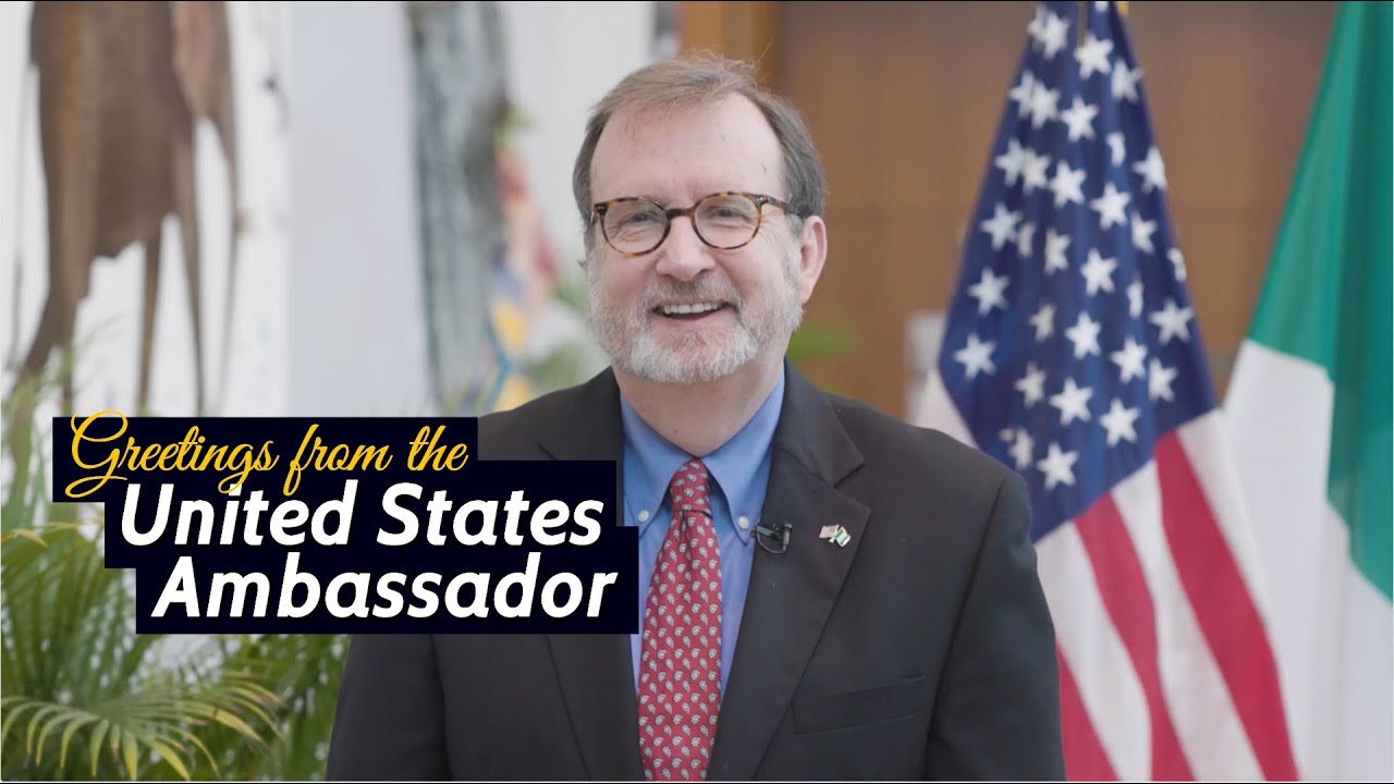 Greetings from Ambassador Richard Mills - YouTube