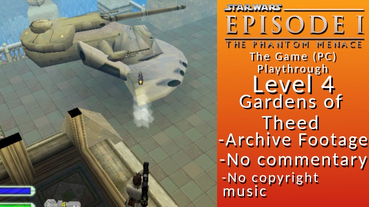 Star Wars Phantom Menace PC Game - Level 4 Playthrough (1440p) - YouTube