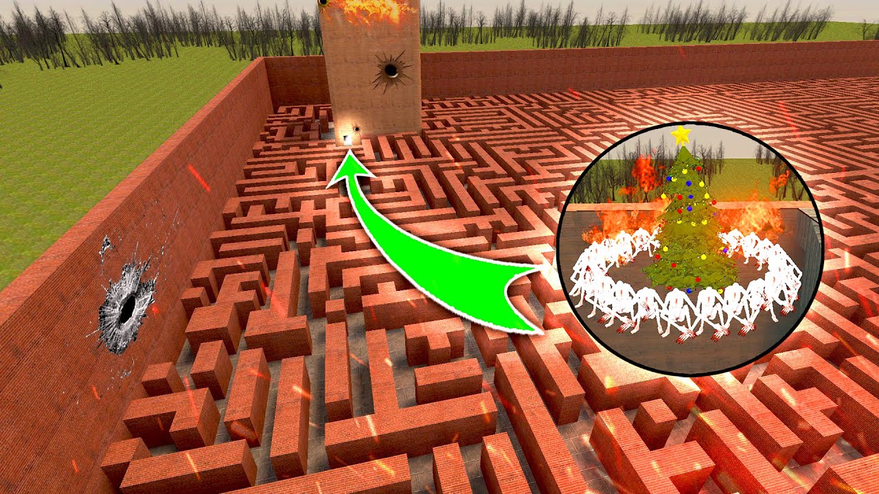 You Should NOT! GO Into The Maze With SCP-096! in Garry's Mod - YouTube