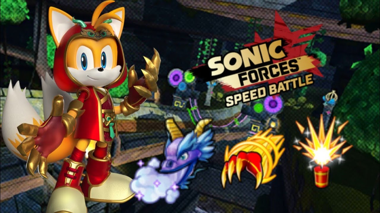 Sonic forces speed battle: Gameplay de tails dracogarra nv 4 - YouTube