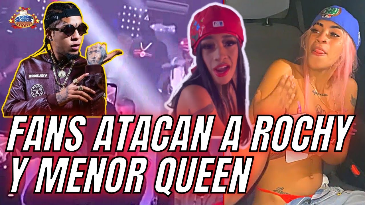Público lanza botellas a Rochy / Fan manosea a La Menor Queen / Mujer ...