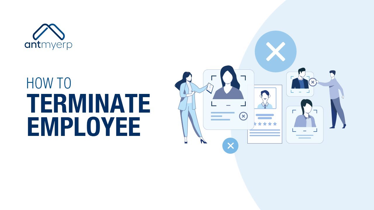 Learn How to Terminate Employee in HRMS- English | AntMyERP - YouTube