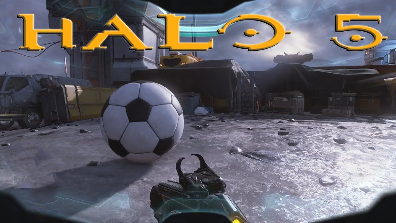 Halo 5: (Easter Egg) Soccer/Football!!! NEW!!! - YouTube