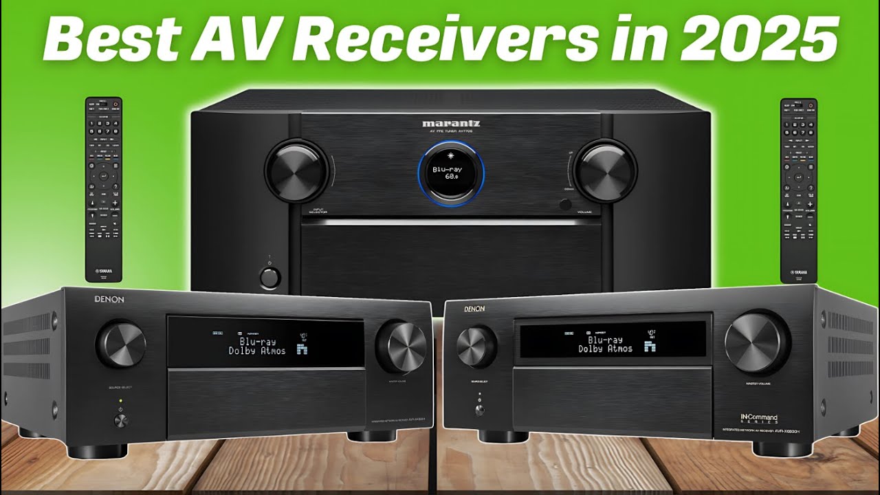 Best AV Receivers in 2025 (Watch Before You Buy) - YouTube