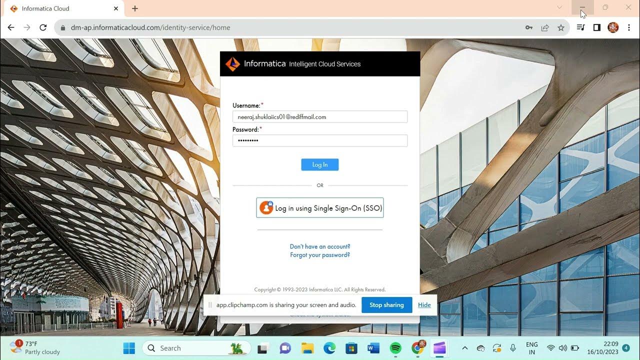 Informatica(IICS):- how to create first source and target connection in IICS 1 - YouTube