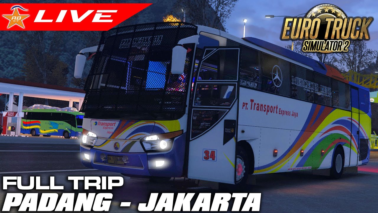 (LIVE) TRIP NYEBRANG LAGI | ETS 2 MOD INDO - YouTube