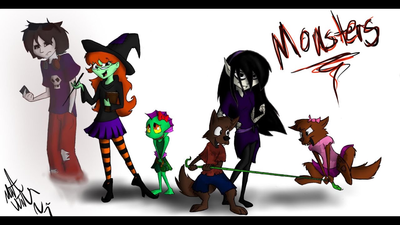 Monsters Speed Draw - YouTube