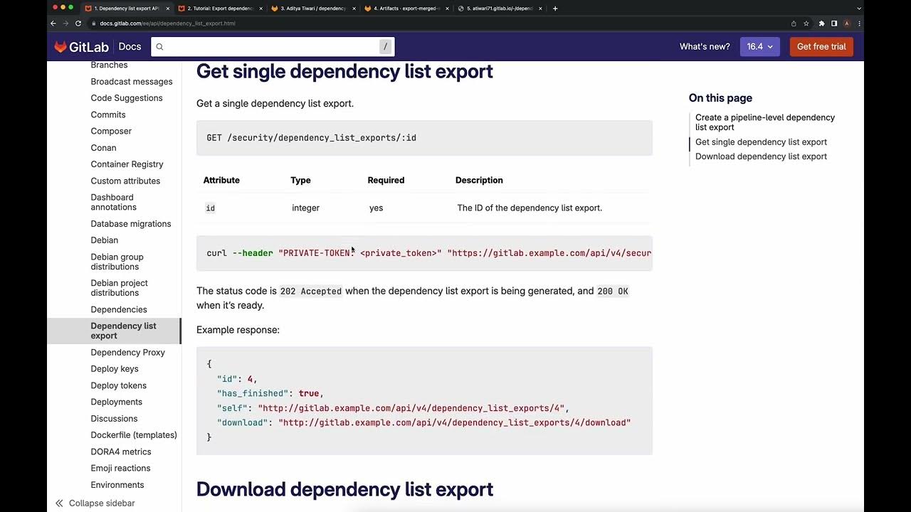 Tutorial: Export dependency list in SBOM format - YouTube