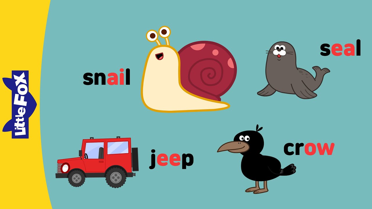 Long Vowels | Phonics Songs and Stories / Little Fox / Letter Teams ...