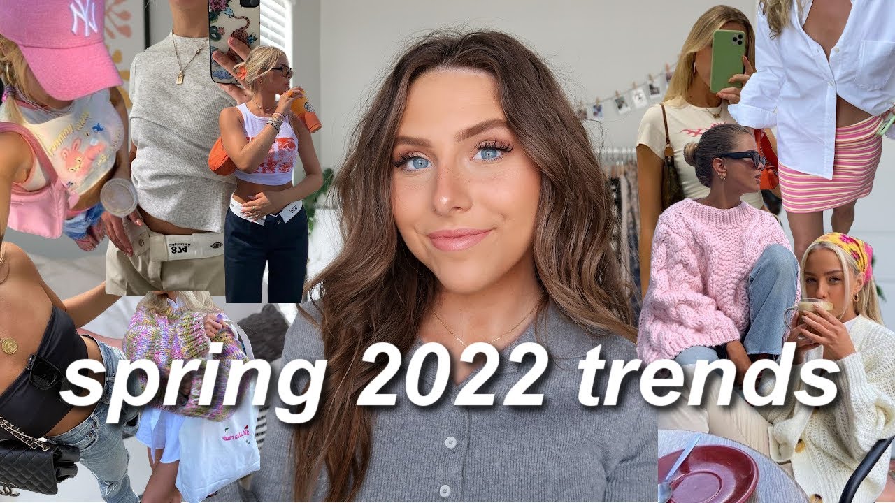 SPRING 2022 FASHION TRENDS + MY CLOTHING ESSENTIALS! | what you *need ...