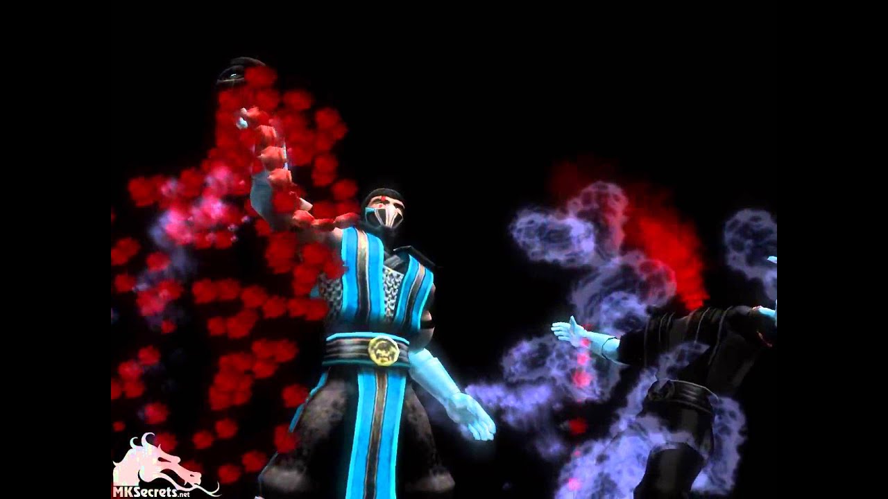 Mortal Kombat: Shaolin Monks Sub-Zero Spine Rip Fatality - YouTube