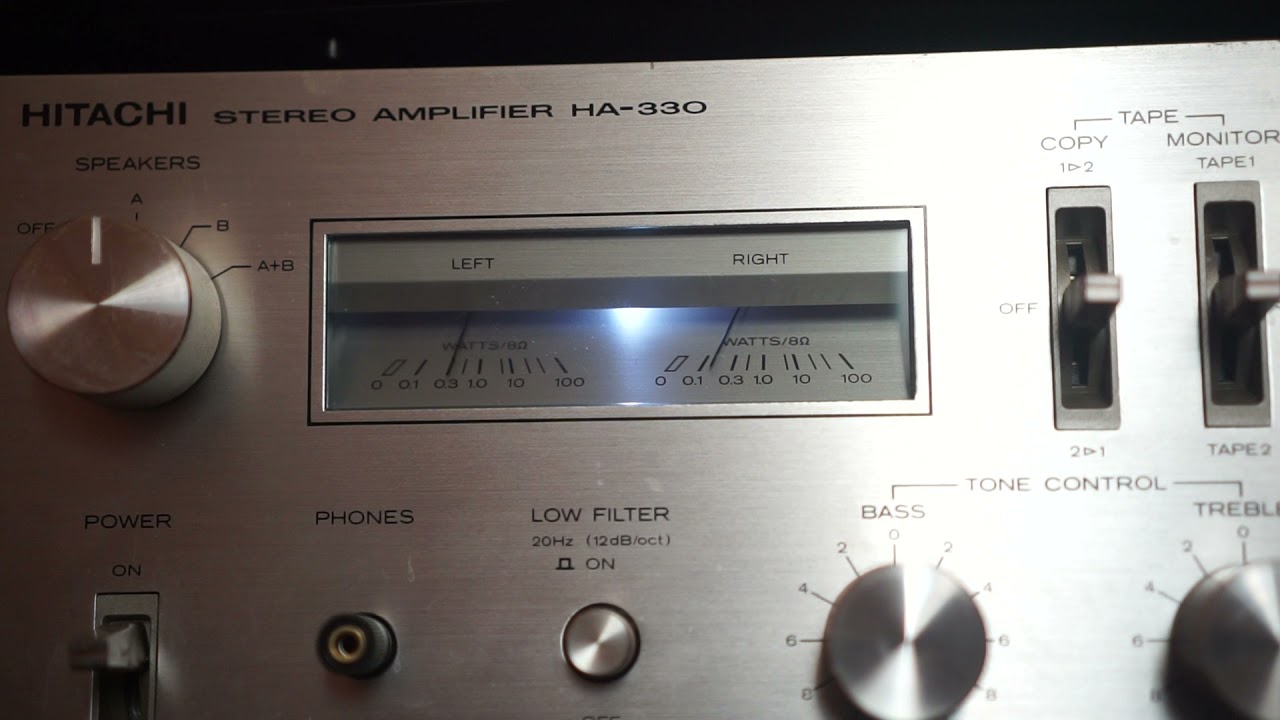 HITACHI HA-330 - YouTube