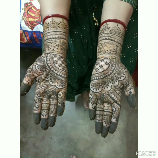 Different types of Mehendi design ️ - YouTube