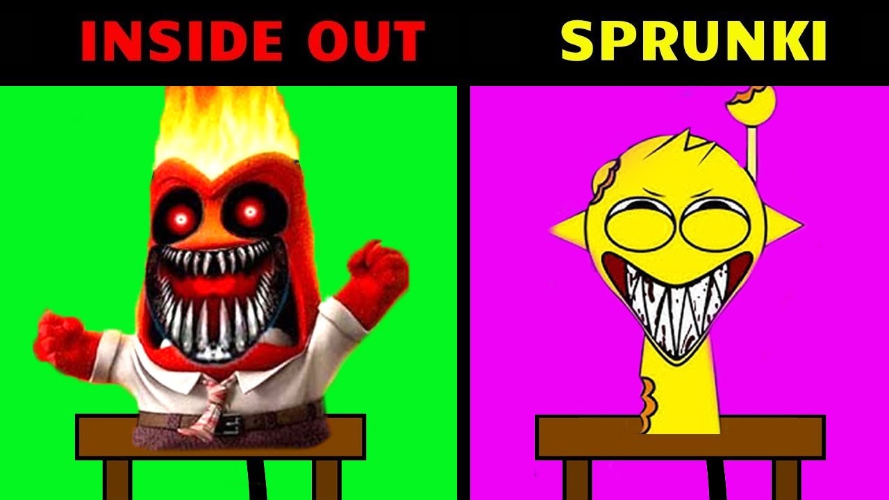 INCREDIBOX SPRUNKI x INSIDE OUT In TikTok Battle! | Real Life VS ...