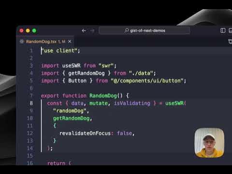 Prefetching data in server component with SWR (Next.js) - YouTube