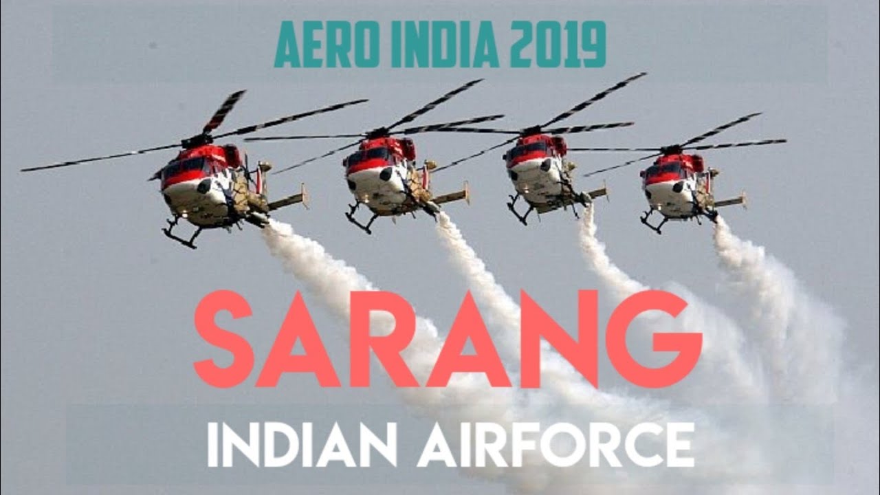 IAF SARANG Display team || AERO INDIA 2019 performance and information ...