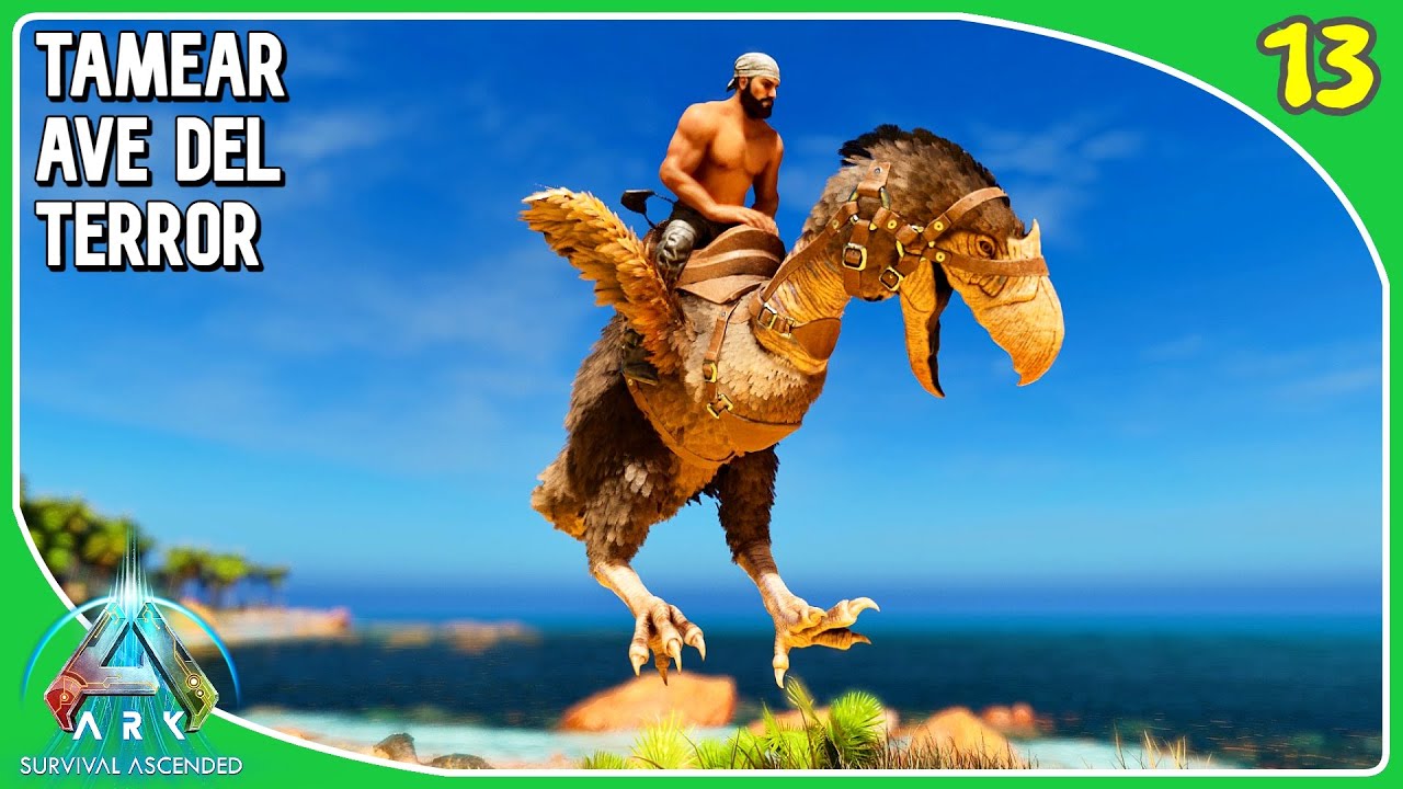 TAMEO UNA MANADA DE AVES DEL TERROR | ARK Survival Ascended [13] - YouTube