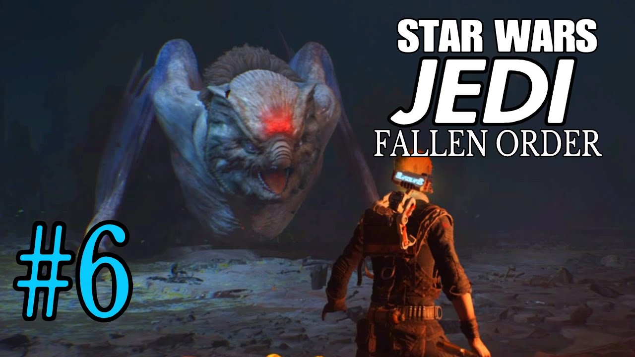 Giant Bat Boss Fight!!! (Star Wars Jedi Fallen Order) - YouTube