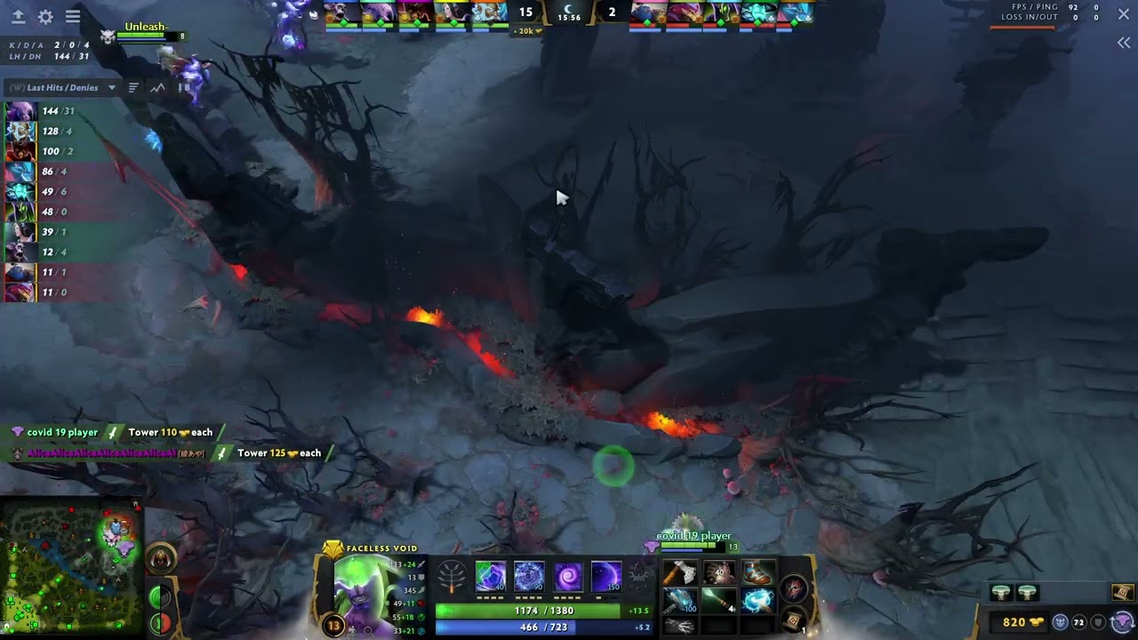 Dota 2 - faceless void meteor hammer fast end game 17 mins - YouTube