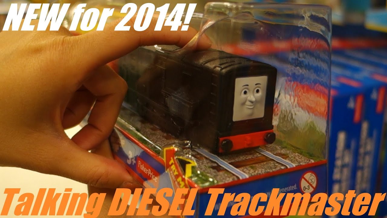 Thomas & Friends: NEW! Talking Diesel Trackmaster Motorized Engine ...