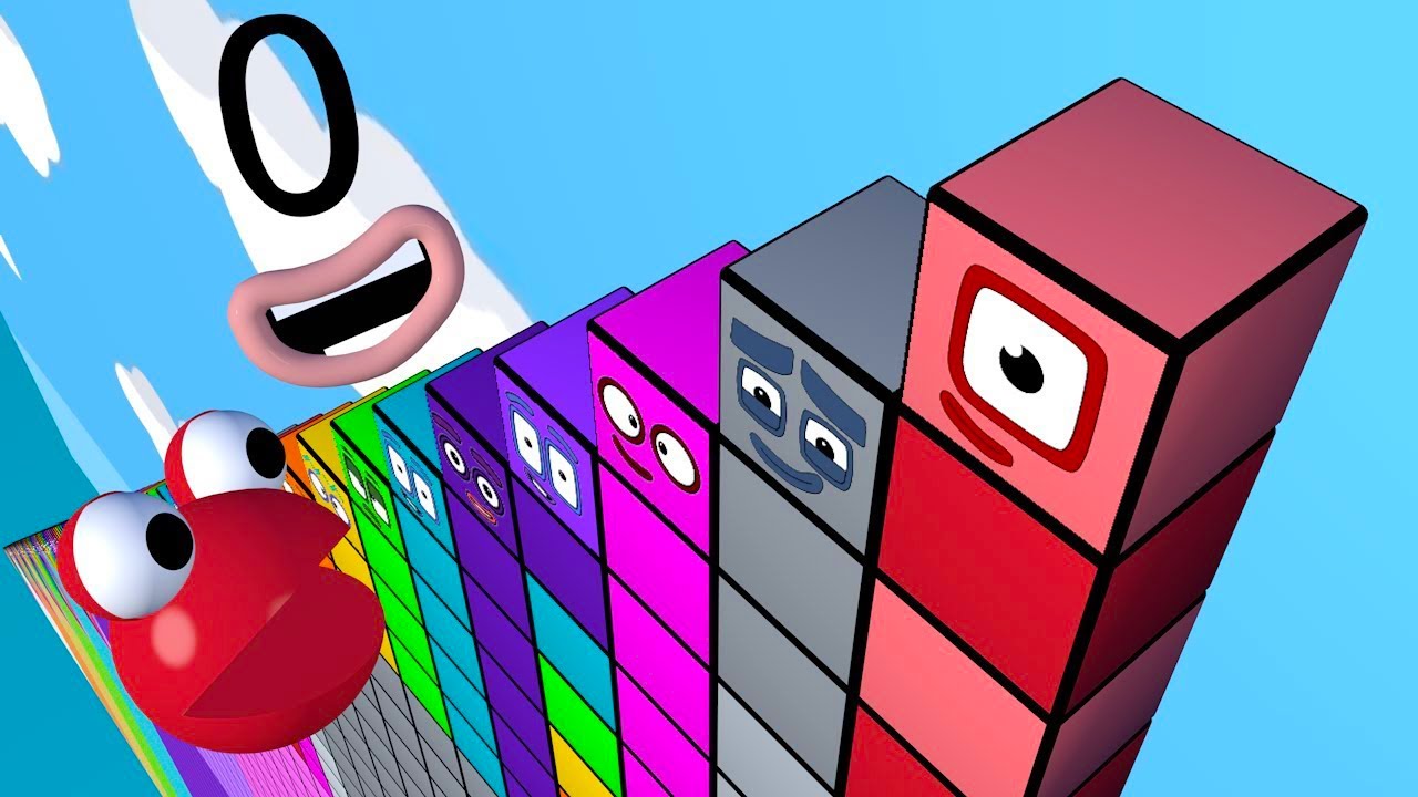 Numberblocks Step Squad 1-100 Learn to Count Numberblocks Number ...