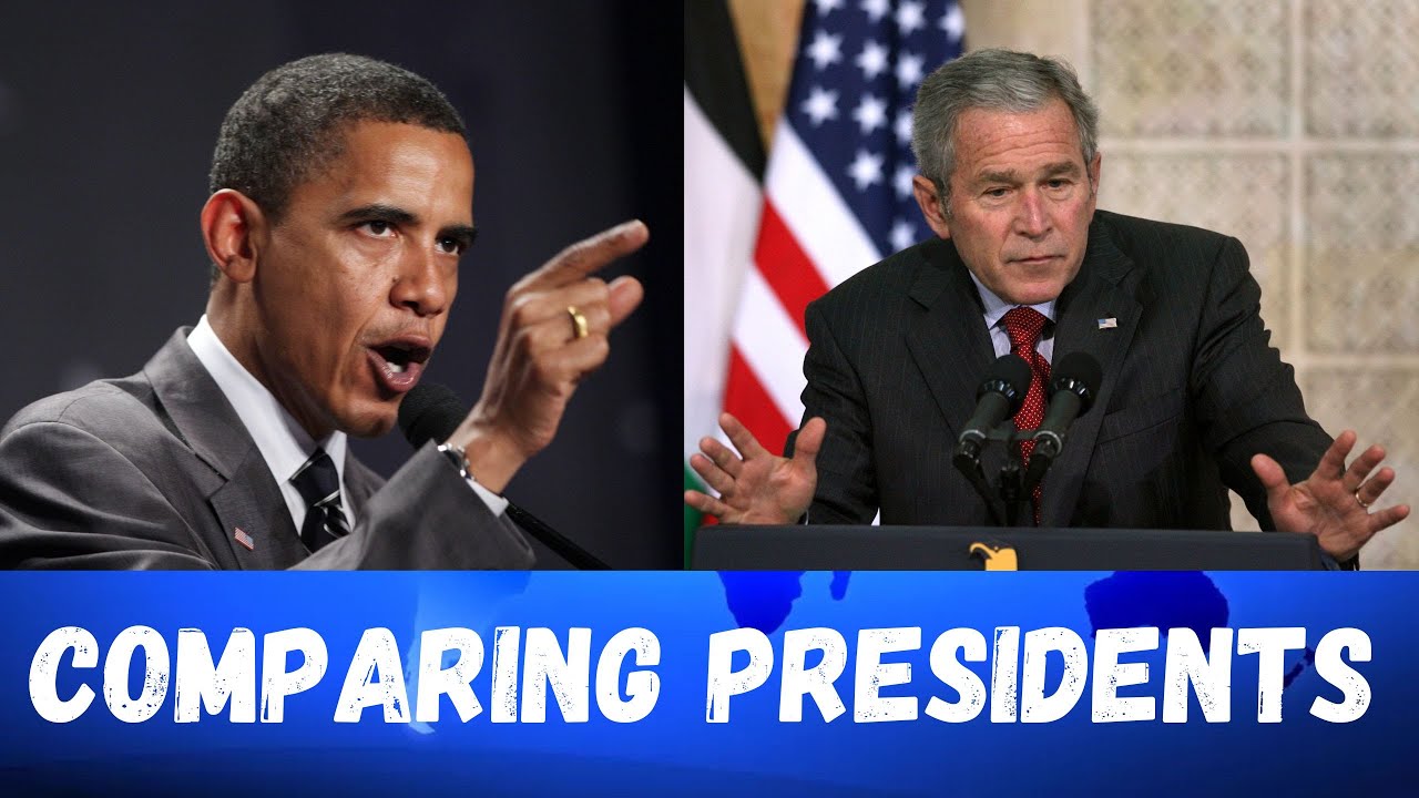 Barack Obama vs. George W. Bush | Comparing Presidents - YouTube