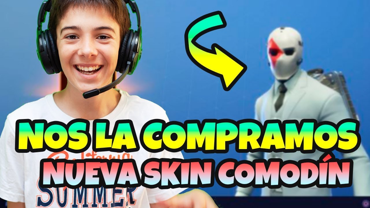 COMPRAMOS LA NUEVA SKIN LEGENDARIA DE FORTNITE: COMODÍN DEL MODO LA ...