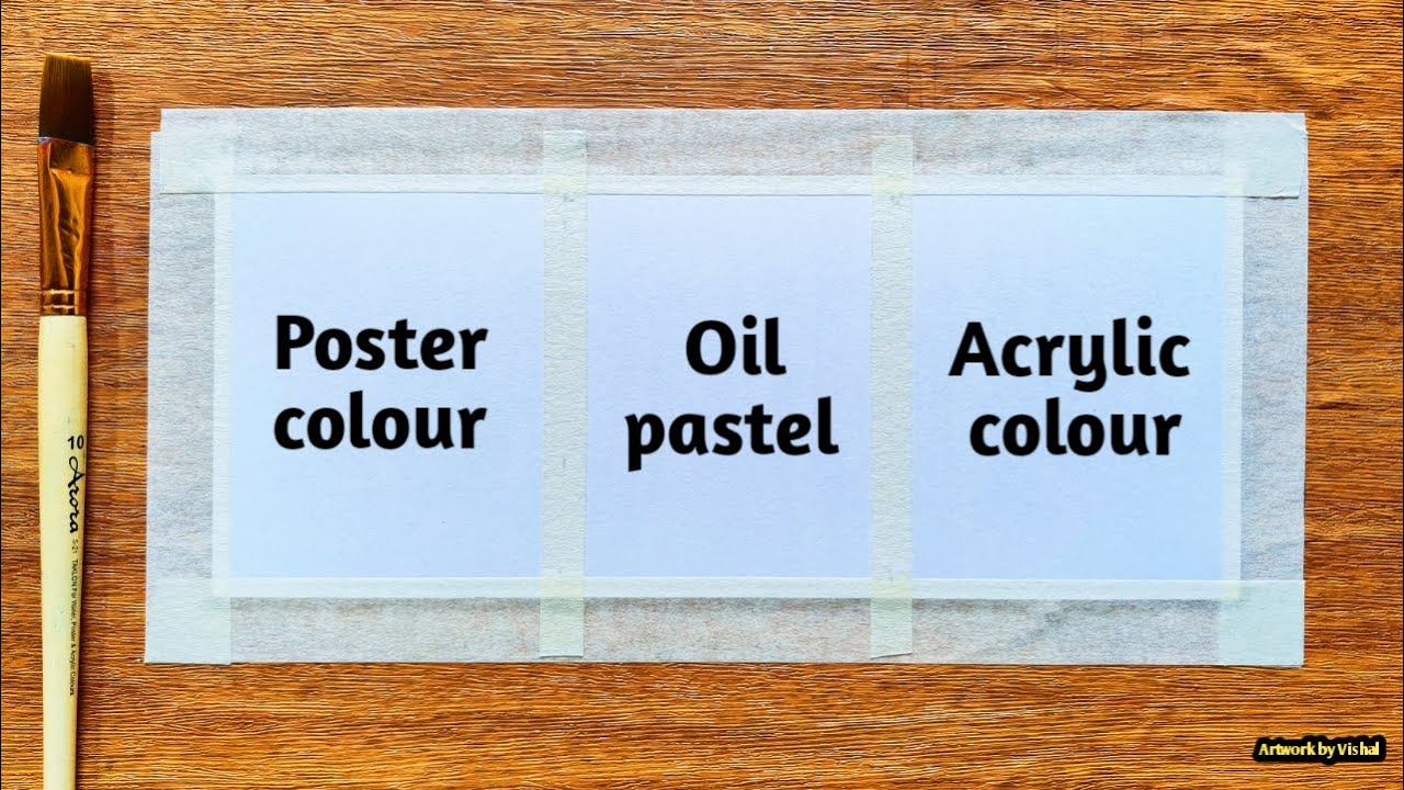 Easy poster colour / Oil pastel drawing / Acrylic painting for ...