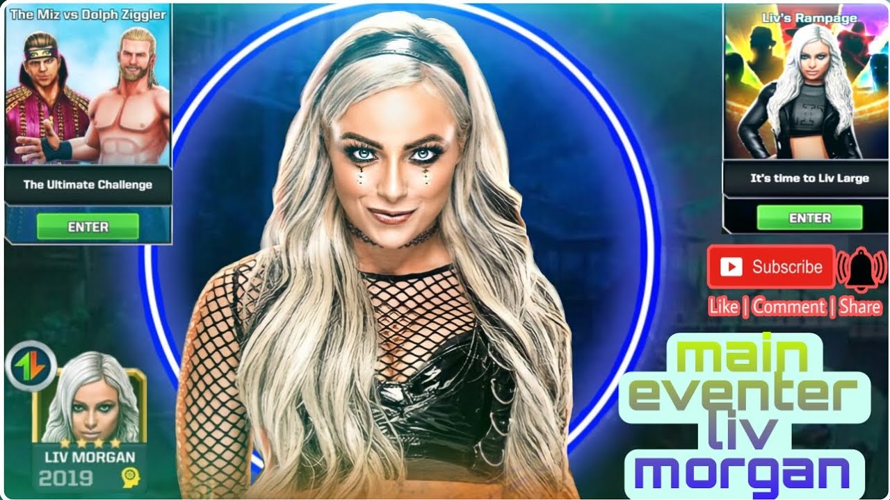 wwe mayhem play main eventer liv morgan🔥🤘 and play miz vs dolph ziggler ...