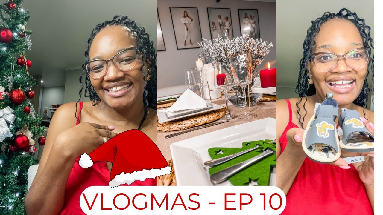 Vlog | Mom Life | Christmas Dining setting and Presents | SA YouTuber ...