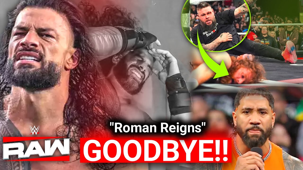 BYE BYE....ROMAN🥲 | Roman Reigns Injured | Kevin Owens Attack Sami Zayn ...