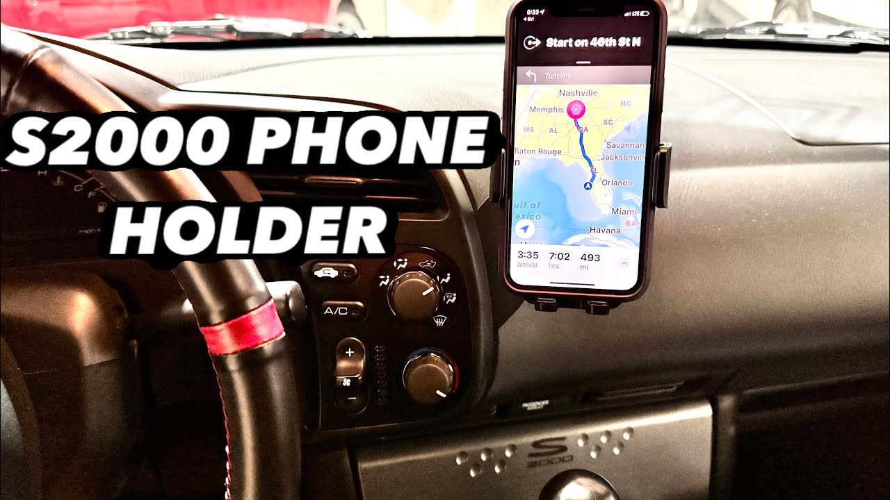 LHT S2000 Phone Mount - Install Instructions - YouTube