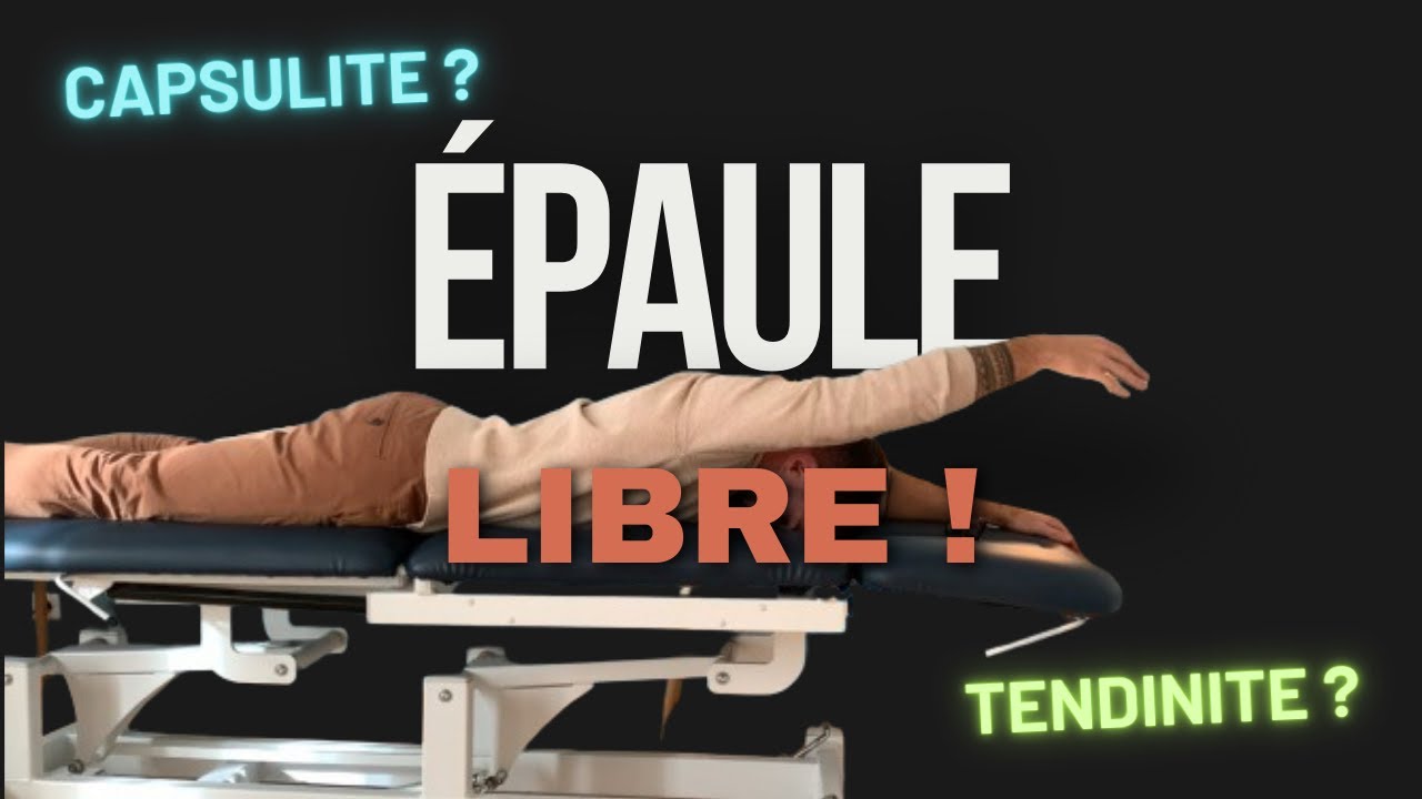 4 exercices au TOP pour ton EPAULE (TENDINITE, CAPSULITE) - YouTube