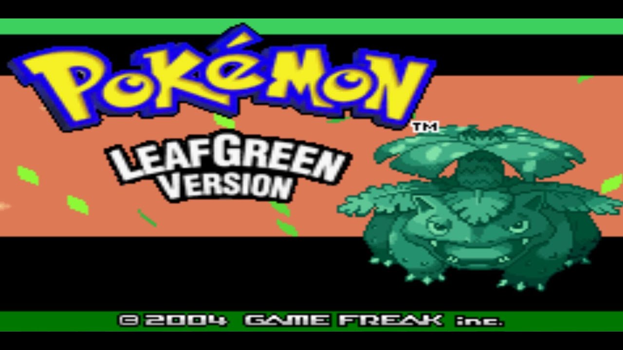 Pokemon Leaf Green Version ~ All Boss Trainers - YouTube