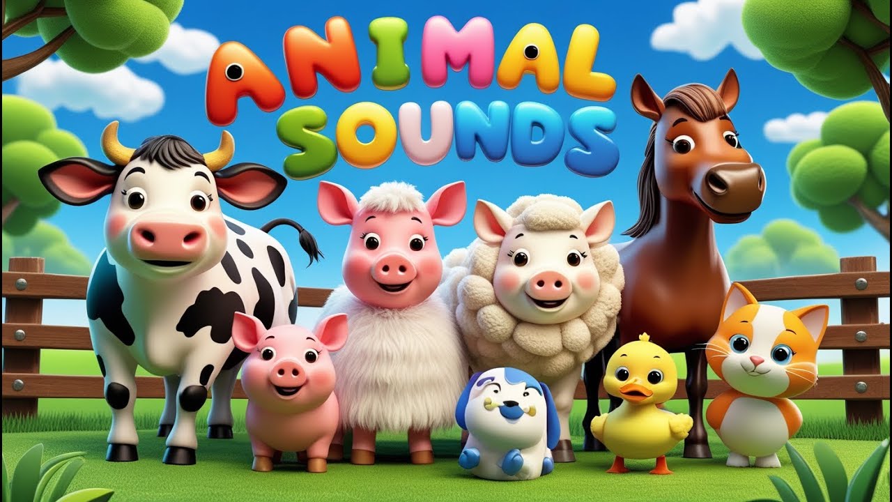 🎶Adventures in Animal Sounds: Fun Pet Song for Kids! 🐶🐱 Sing-Along ...