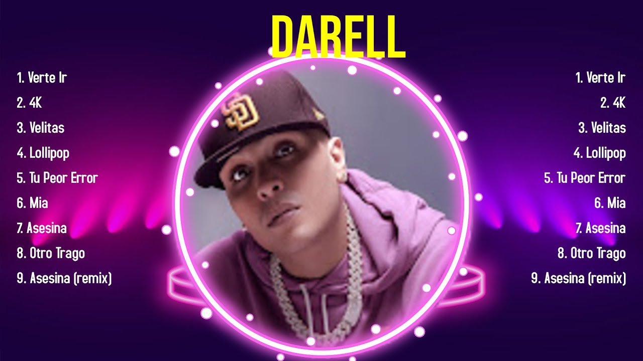 Las 10 mejores canciones de Darell 2024 - YouTube