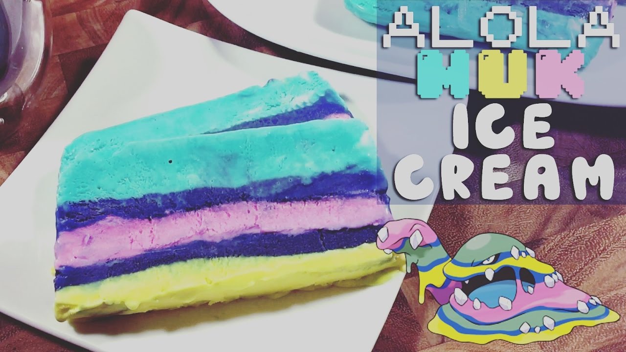 How to Make Alola Muk Ice Cream - YouTube