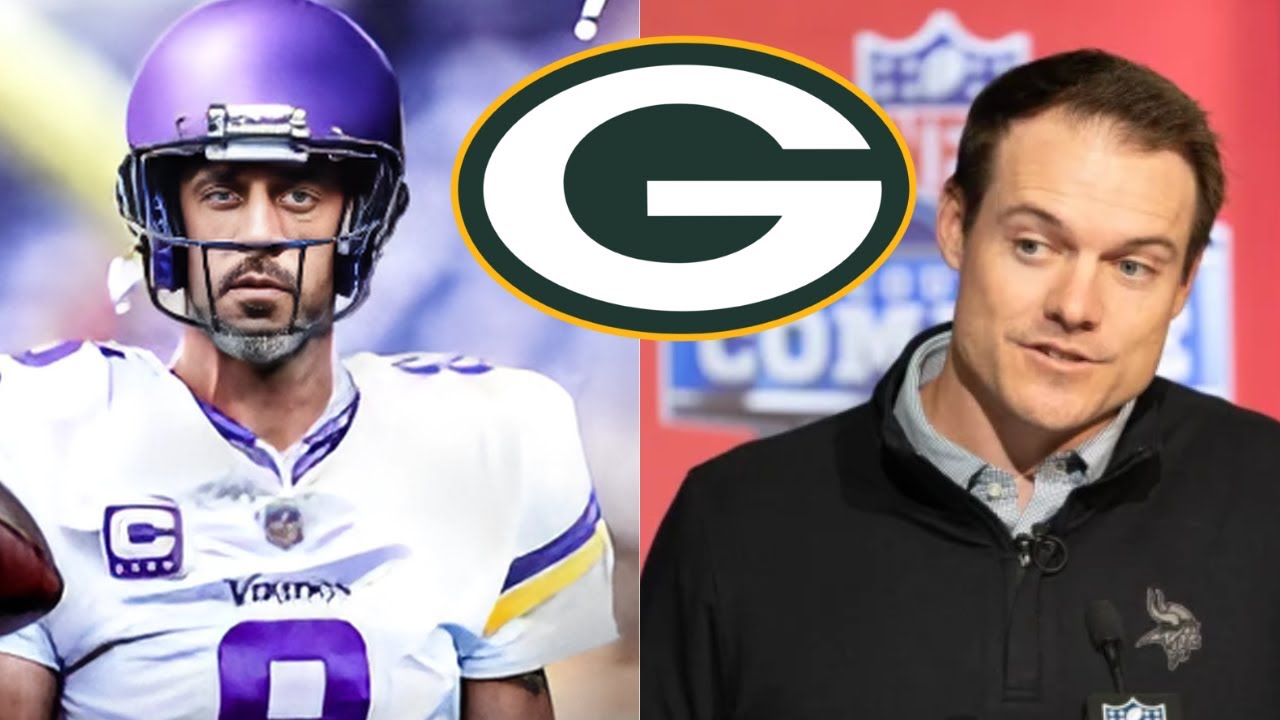 AARON RODGERS NOW CONFIRMED, SIGNS CONTRACT WITH MINNESOTA VIKINGS ...