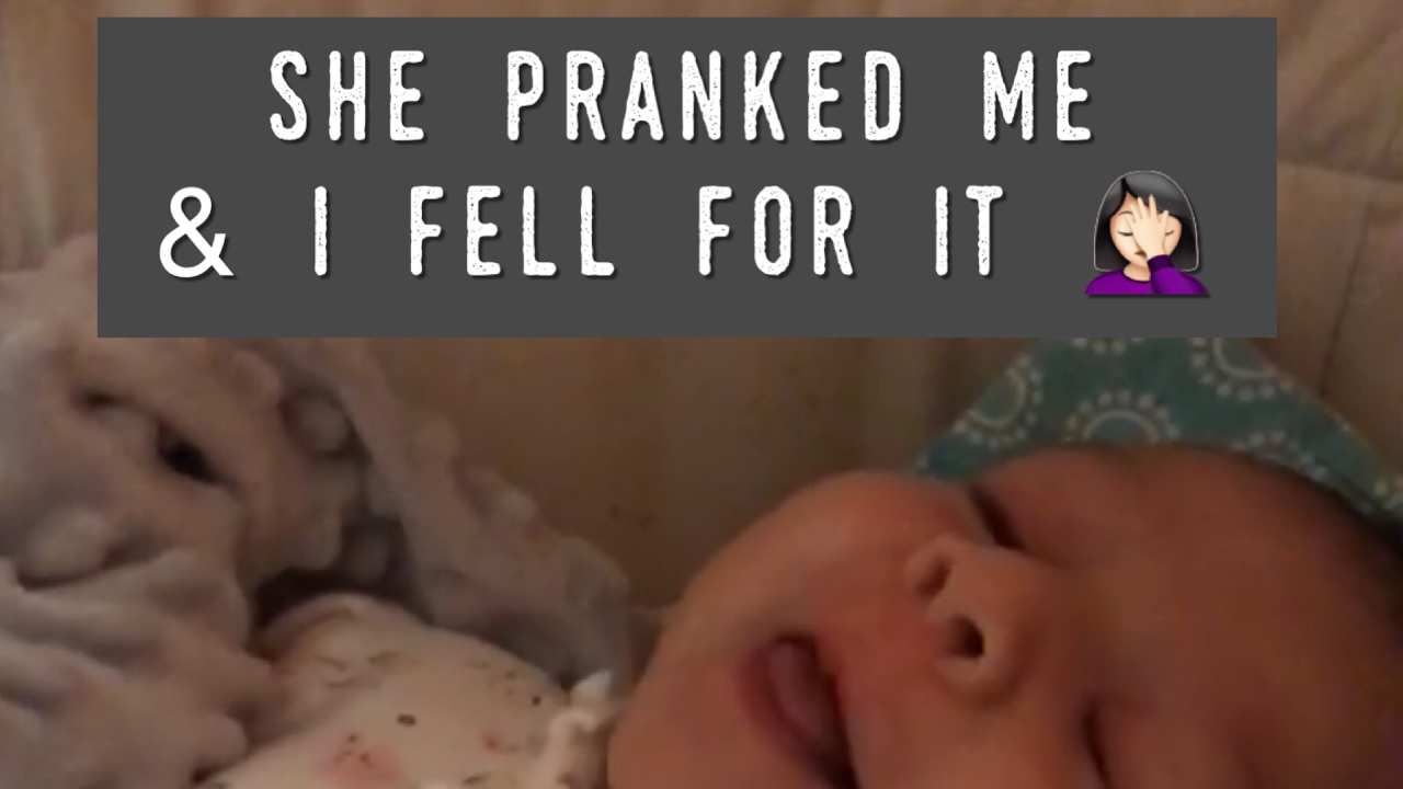 Baby pranks mommy! - YouTube