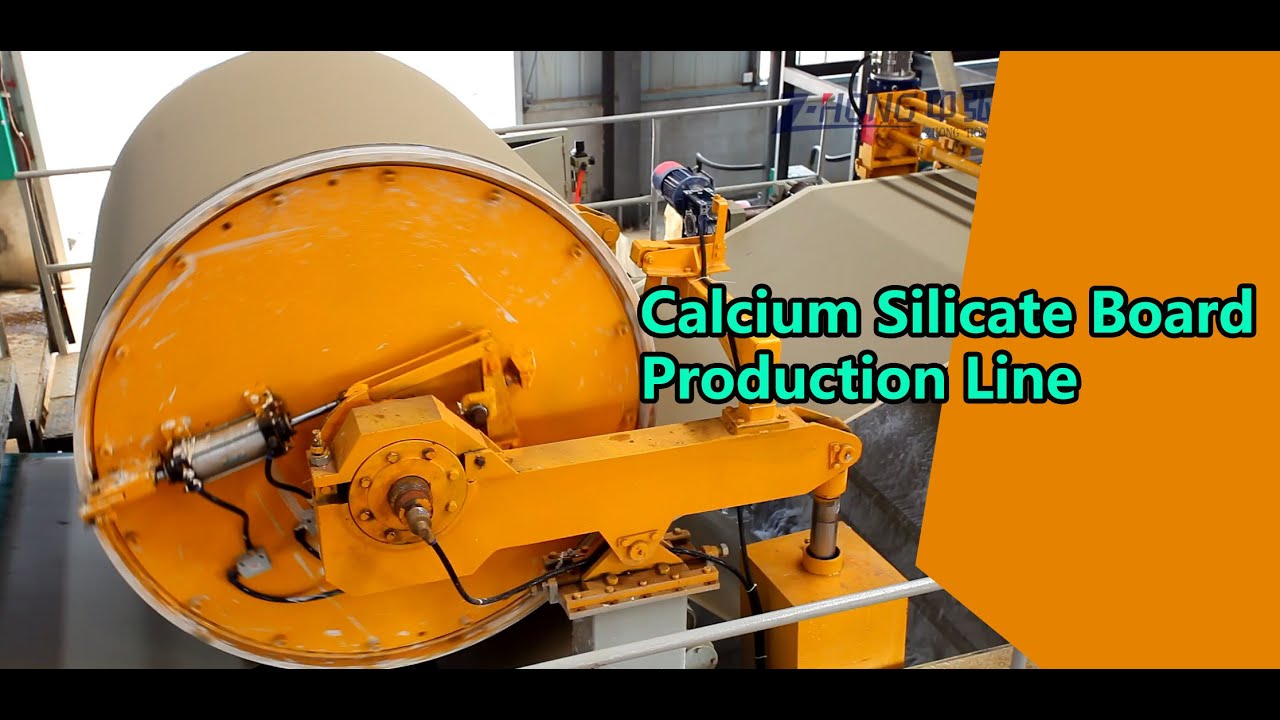 Fiber Cement Board Production Plant， Calcium Silicate Panel Machine ...