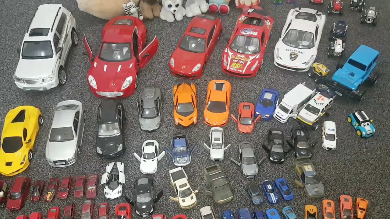 Showing my toy collection Over 100 cars - YouTube